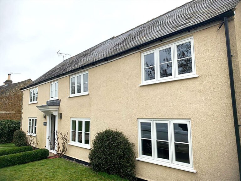 Timber Alternative Flush Casement Windows by Evolution in Leicestershire