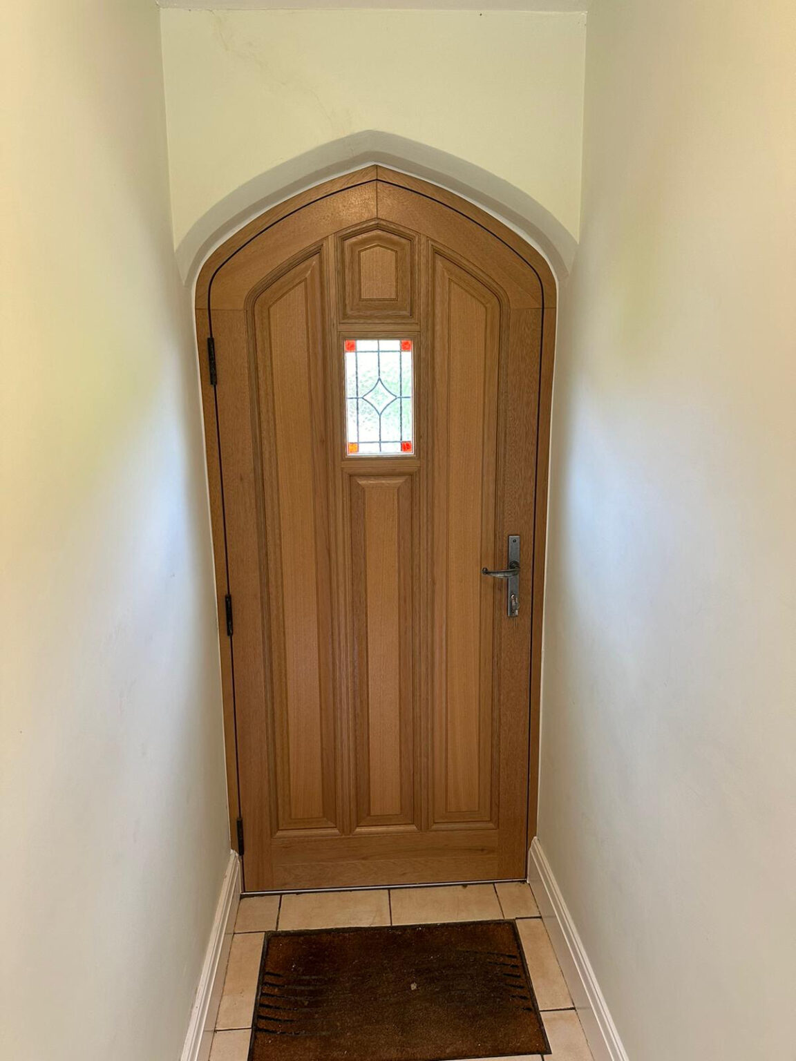Bespoke Gothic Arched Entrance Doors